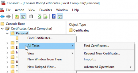 Windows CA – How to Create a Device Certificate – TCP Techs
